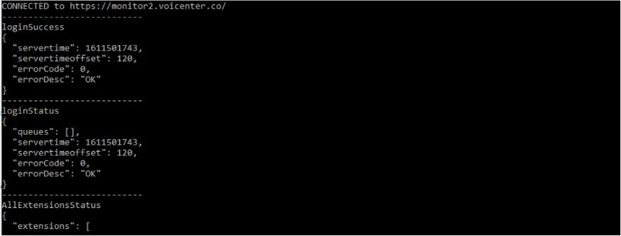 Voicenter | Real Time API
